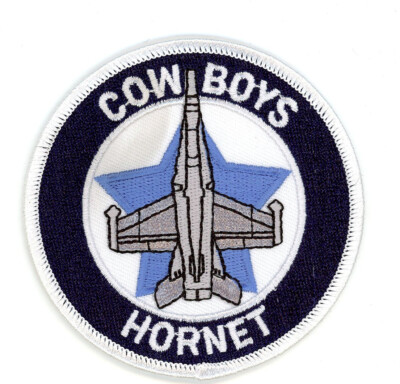 PATCH USN F/A-18 USMC VMFA-112 COWBOYS HORNET IRON ON PARCHE | eBay