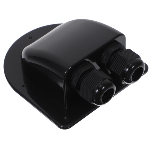 weatherproof cable entry plate ABS 2-hole Roof Wire Entry Gland Dual ...
