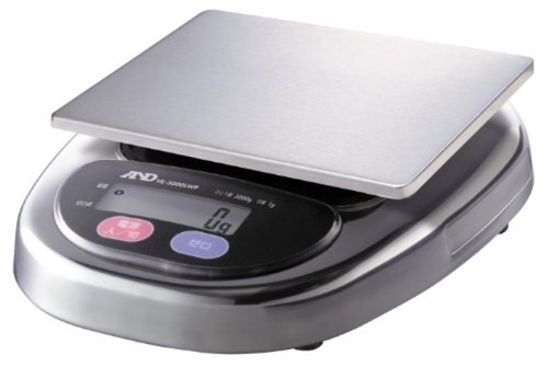 A&D Dustproof and Waterproof Digital Scale HL-3000LWP F/S w/Tracking ...