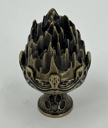 Brass Boshan Censer Mountain Statue Incense Cone Burner Tea Ceremony ...