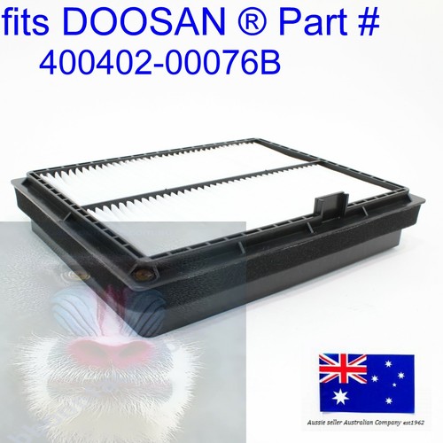 for Doosan Cabin Cab Inner Inside Air Filter Element AC 400402-00076B ...