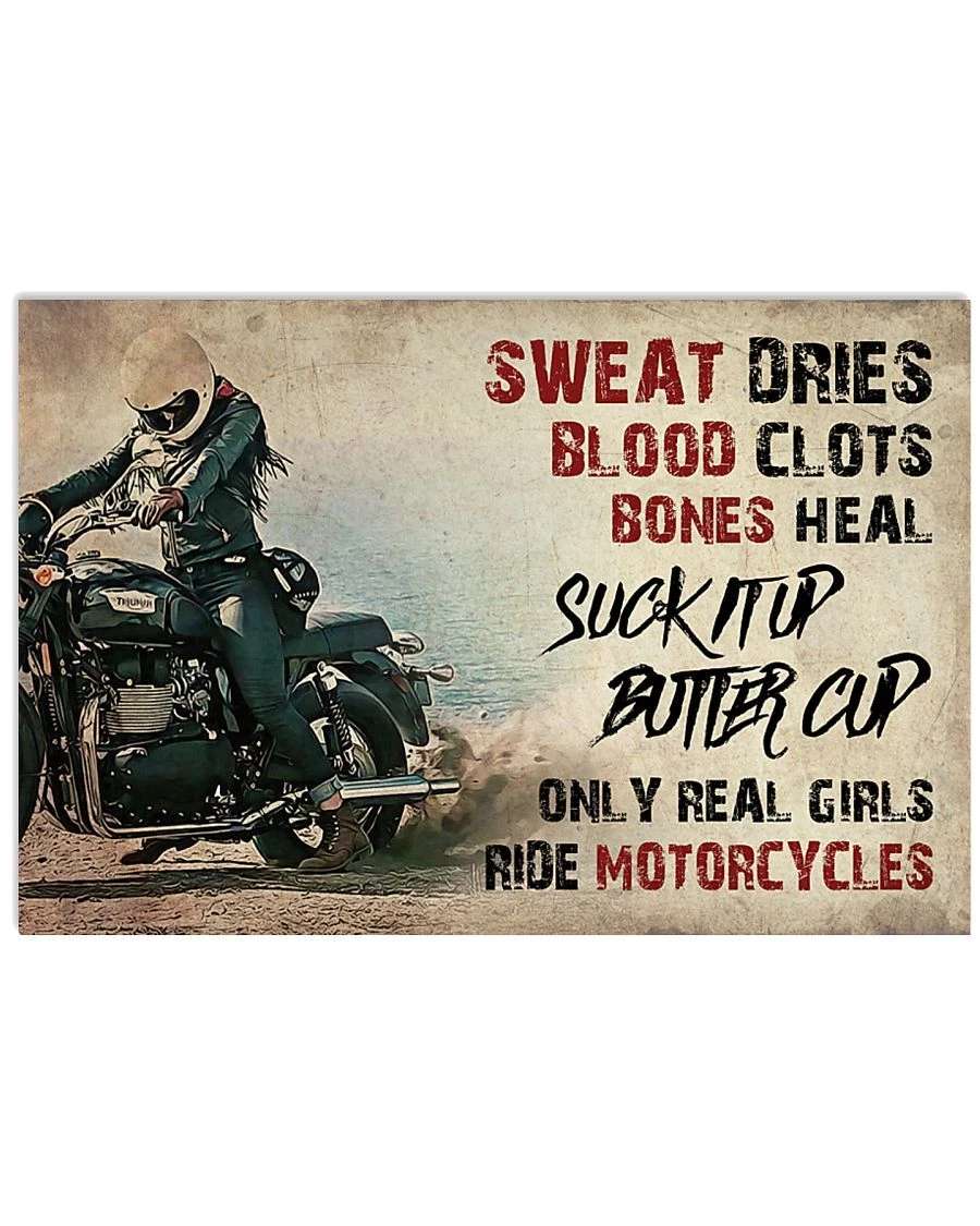 Biker Girls Poster Size