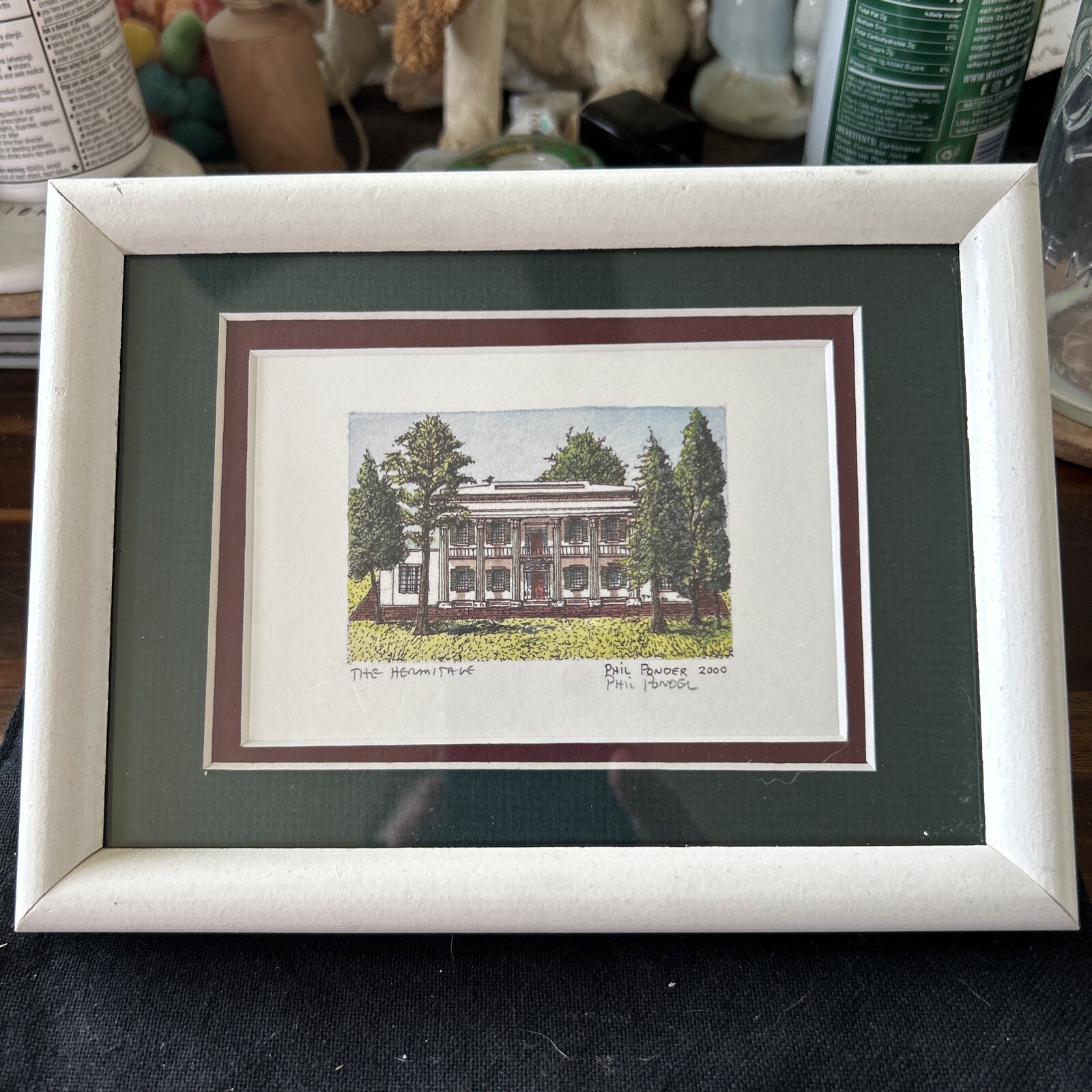 VTG 2000 The Hermitage Andrew Jackson Home Art Print by Phil Ponder ...