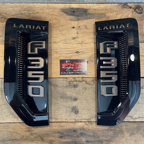 OEM 2017-2022 Ford SuperDuty Custom Painted Fender Vent Emblem - F250 ...
