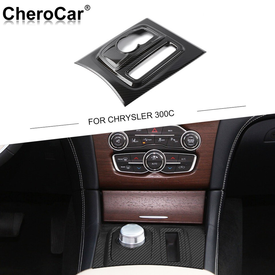 Console Gear Shift Panel Decor Trim For Chrysler 300/300C 2015-2021 ...