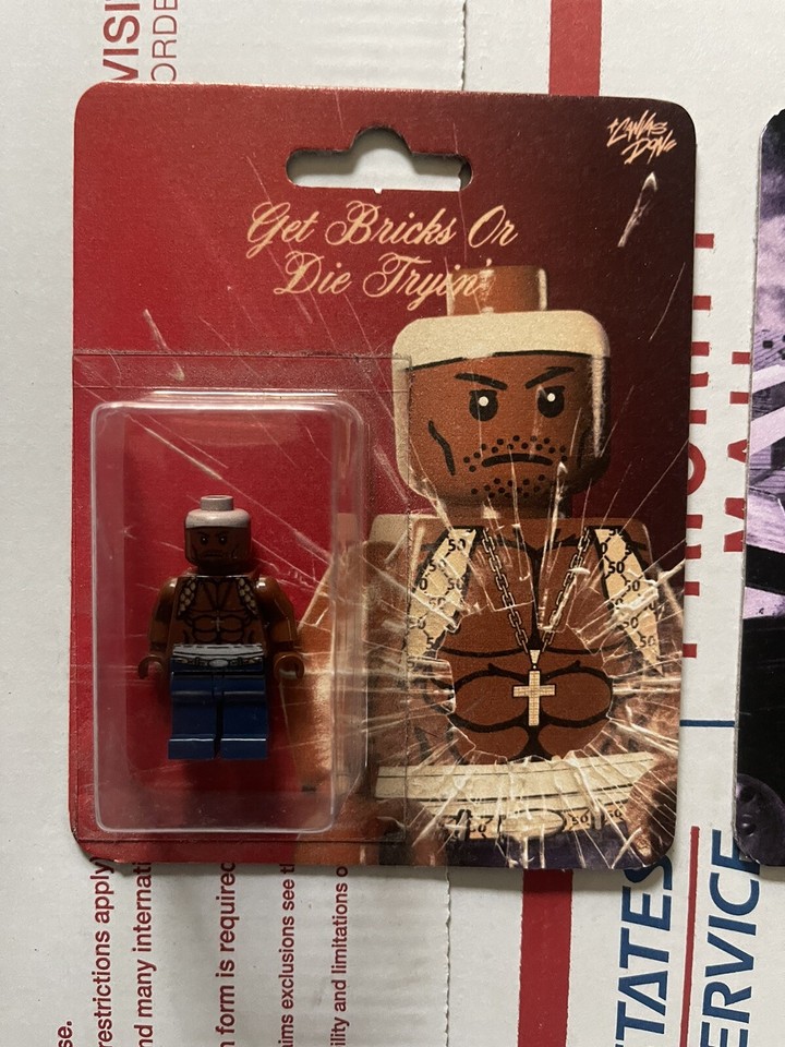 The Canvas Don 50 Cent Eminem Brick Shady Lego Mini Figures Set | eBay