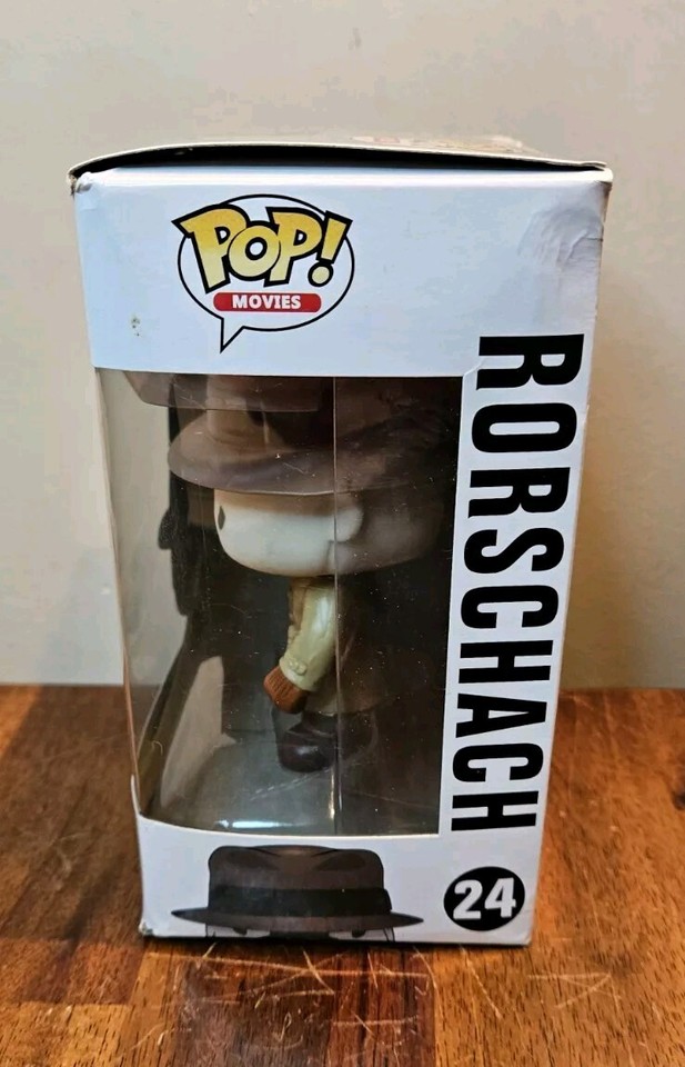 Funko Pop Watchmen Rare Vaulted Retired # 24 Rorschach | eBay