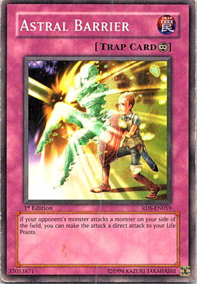 Astral Barrier RDS-EN059 Yu-Gi-Oh! Heavy Play 1st Edition | eBay