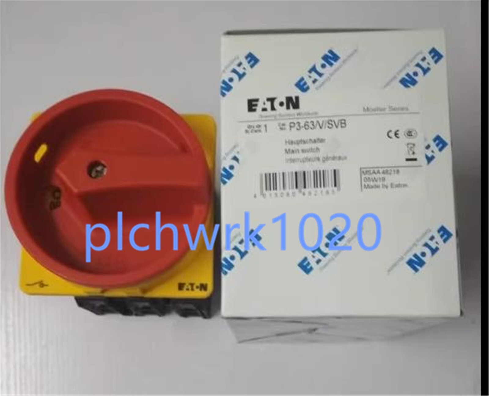 1 PCS NEW EATON Isolation Switch P3-63/V/SVB Rear rail mounted 63A | eBay