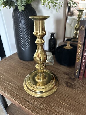 Vintage Brass Candlestick Made In Italy. Williamsburg Sedgefield By ...