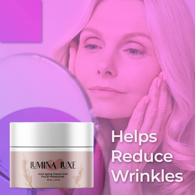 (2 Pack) - Lumina Luxe Anti-Aging Moisturizer Cream for Wrinkle Skin ...