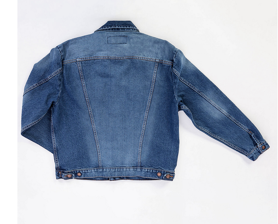 Men's Wrangler Cowboy Cut Denim Jacket - Inside Pockets | eBay