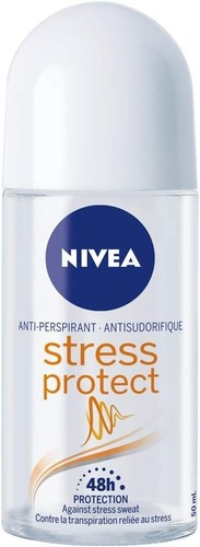 4Pack NIVEA Stress Protect 48H Protection Anti-Perspirant Roll-On, 50ml ...