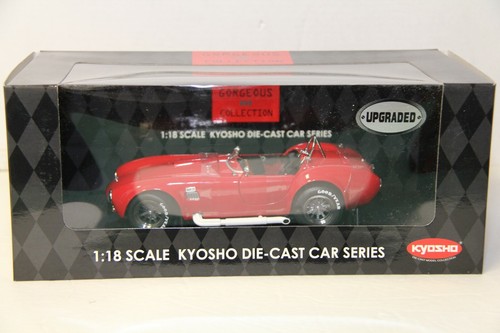 1/18 KYOSHO SHELBY COBRA 427 S/C RACING SCREEN , RED , NEW , 08046R | eBay