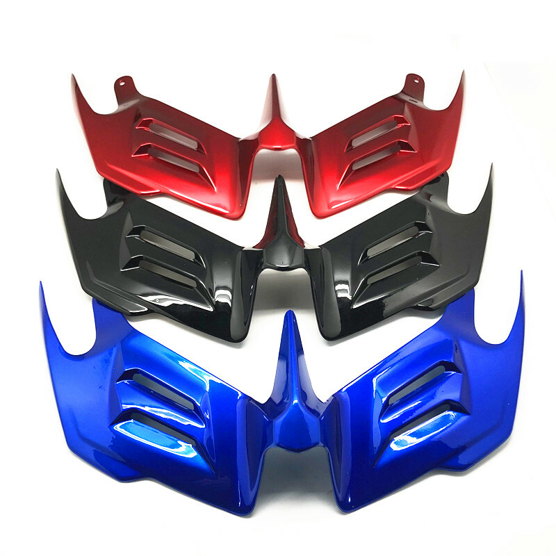 Front Winglet Fairing Aerodynamic Spoiler Fin For Yamaha YZF-R6 2008 ...