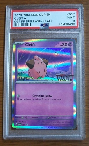 Cleffa - 037 (Prerelease) [Staff] 037 Sv: Scarlet & Violet Promo Cards ...