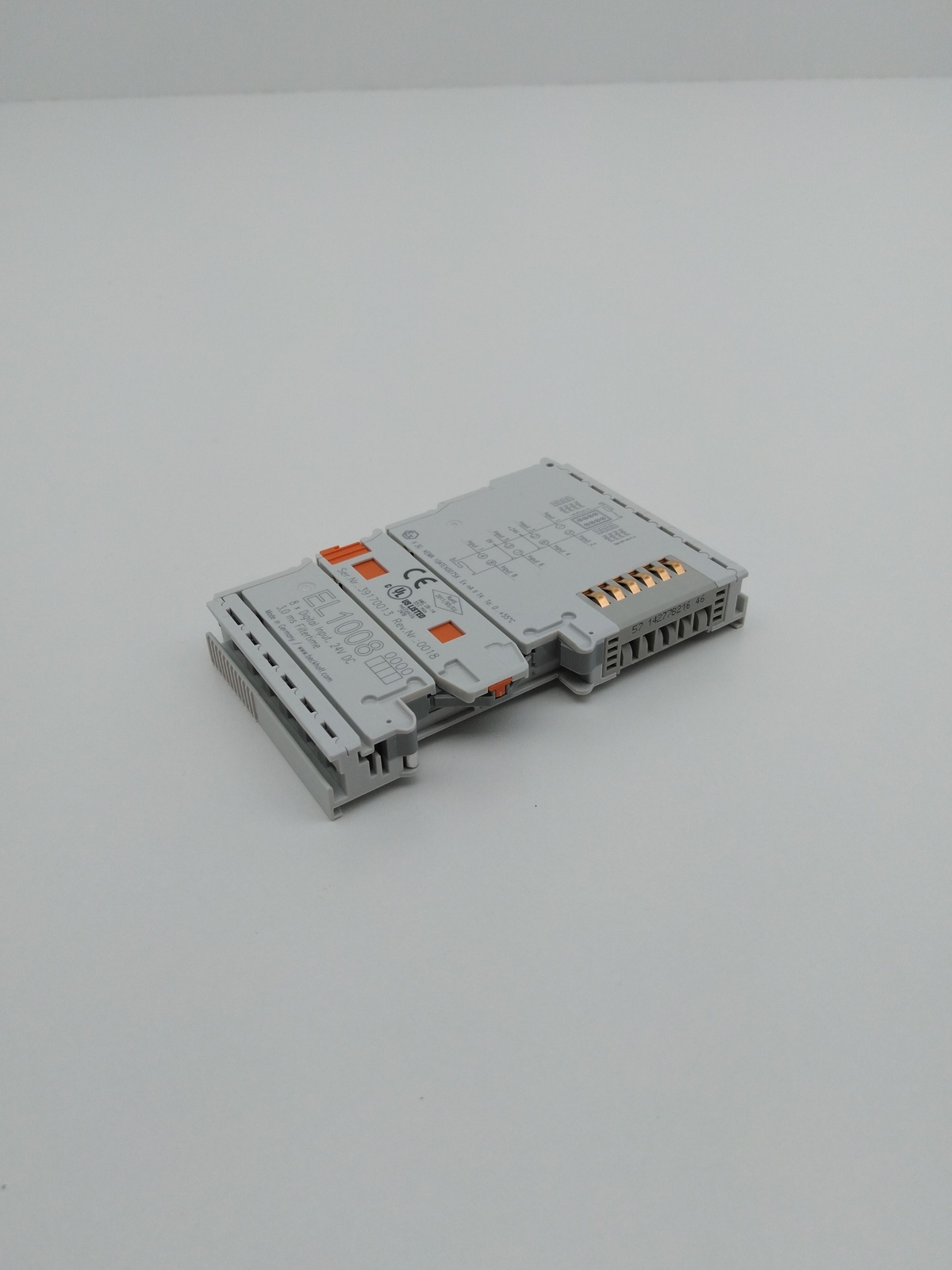 Beckhoff EL1008 EtherCAT Terminal, 8-Channel Digital Input Module ...