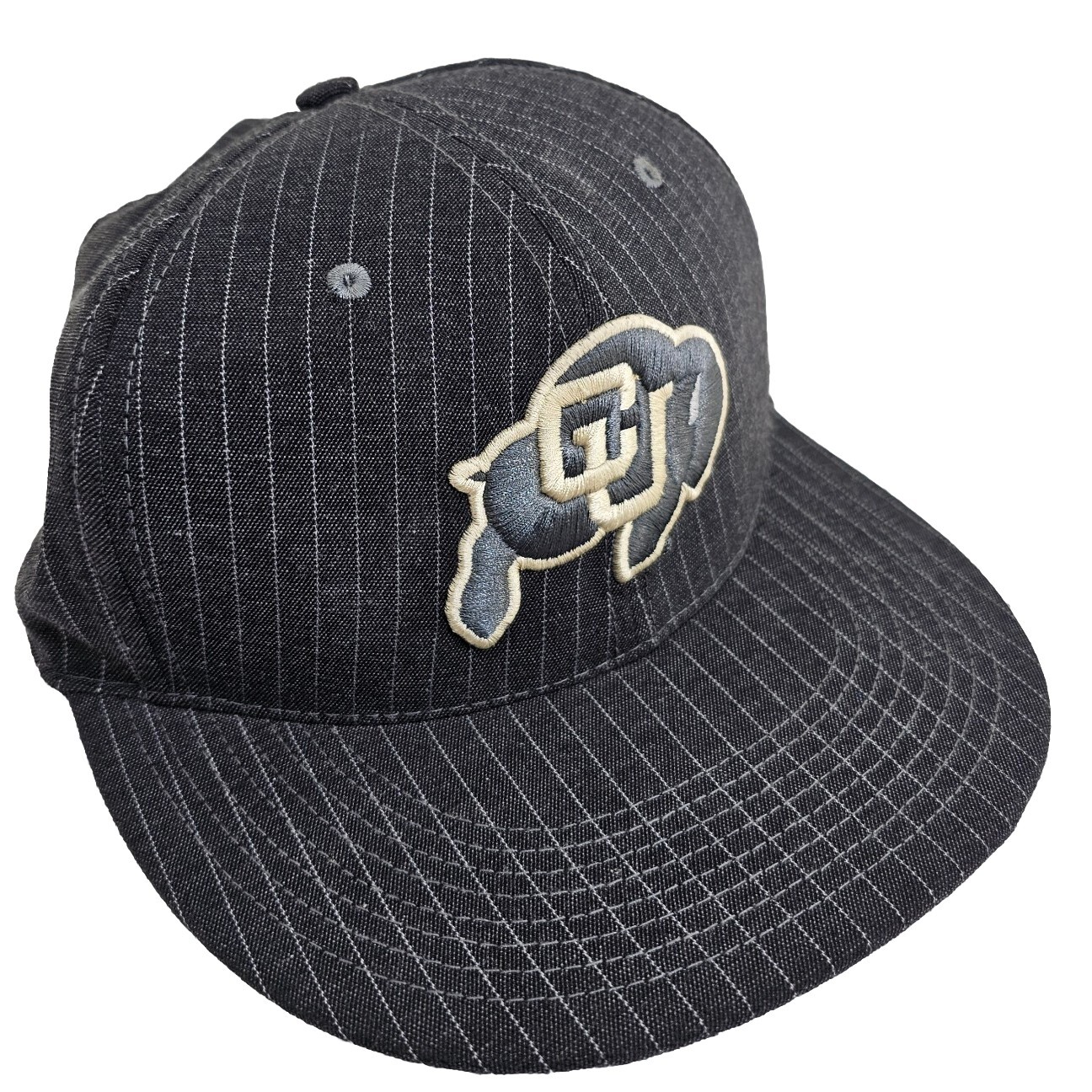 Cap University of Colorado Boulder CU Buffaloes WhtStripe Hat Nike Dri ...