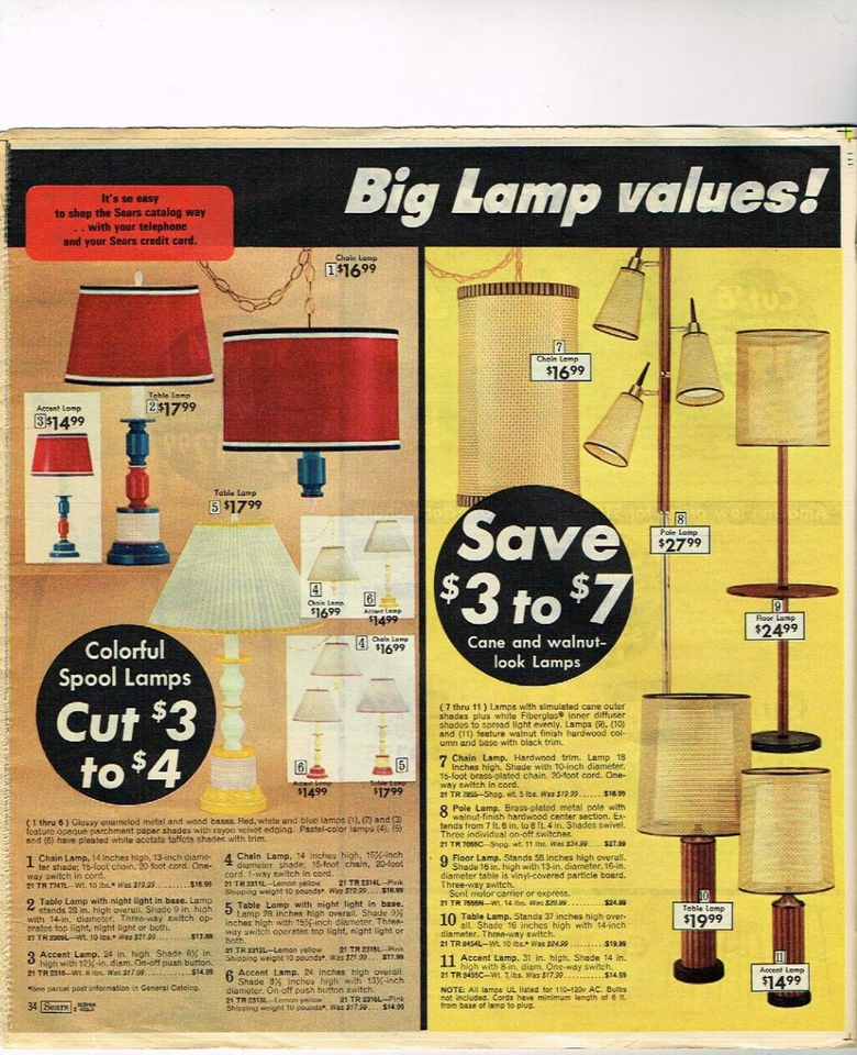 Catalog Sears Sale Ad Flyer 1973 Atomic Retro Fashion Shoes Home Decor ...