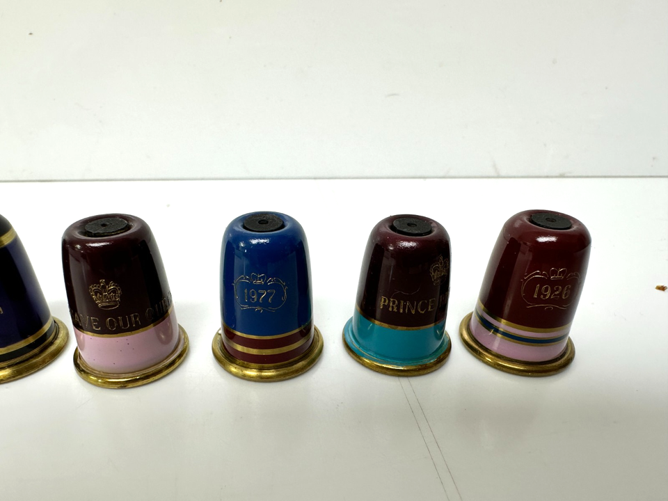 Thimbles - Woodsetton - Enamelled Brass Peep Show Collection x 20 | eBay UK