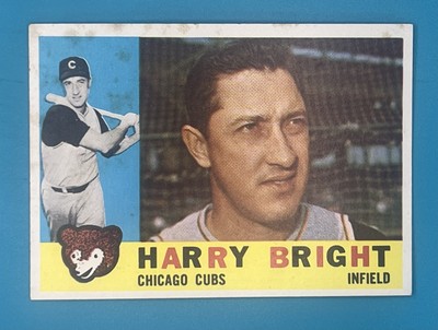 1960 Topps - #277 Harry Bright Chicago | eBay