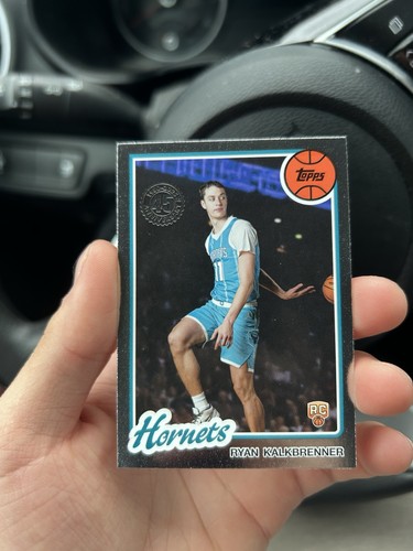 Ryan Kalkbrenner 2025-26 Topps Basketball 1980 45th Anniversary Foil RC ...