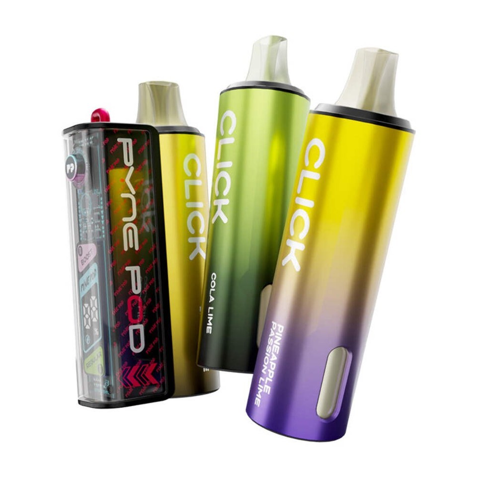 PYNE Pod Click 50k Vape Pen Kit 10k Replacement Refill Prefilled | 20mg ...