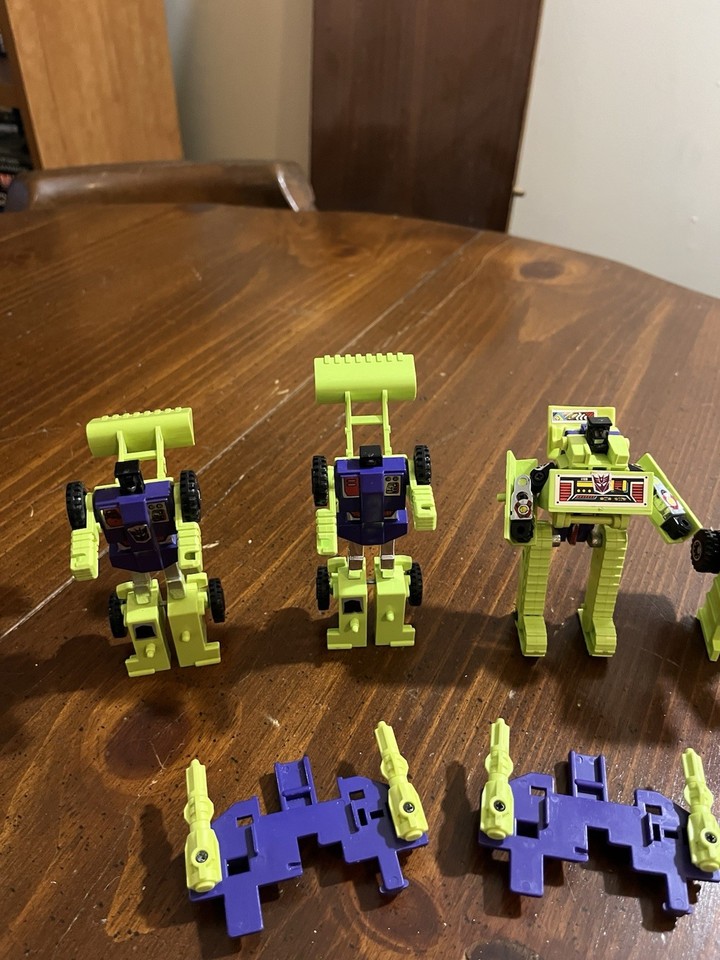 1984 Transformers Vintage G1 Devastator Incomplete Collectible Figures ...