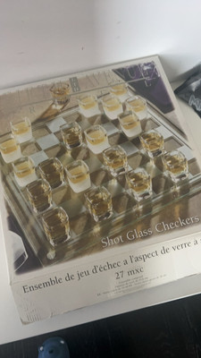 Drinking Shot Glass Chess Set | eBay