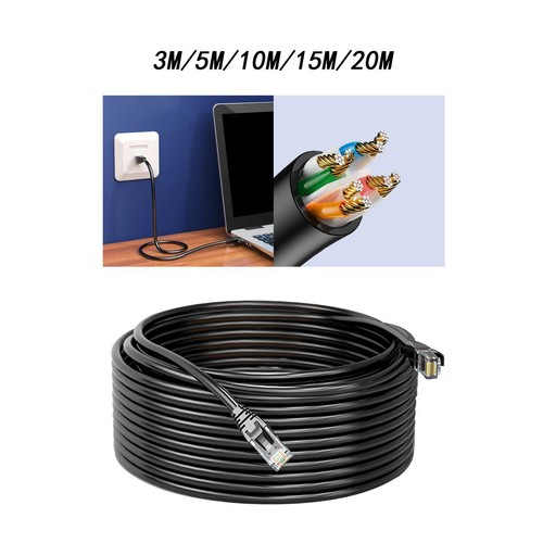 Câble Ethernet Cat6E câble réseau Plug and Play Premium pour projet de ...