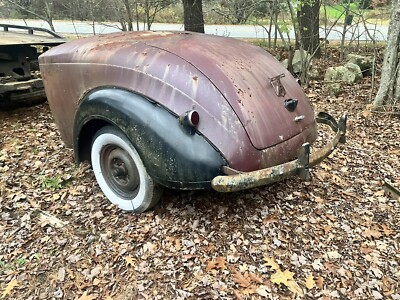 Rat Rod Trailer Dodge or Plymouth Coupe Swap meet Rig | eBay