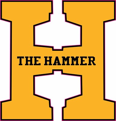 Hammer Full Size Football Helmet Decals | eBay