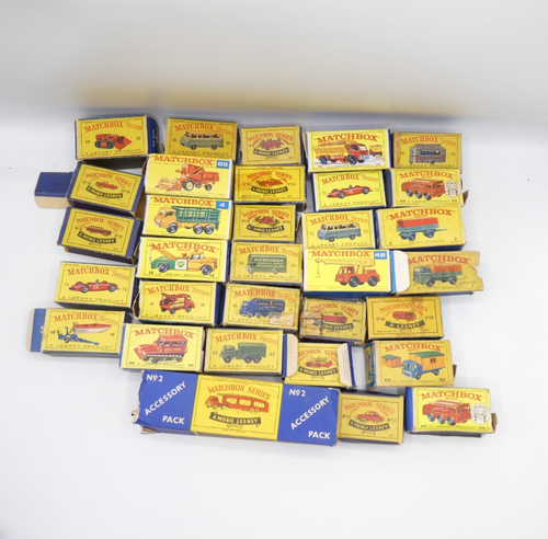 Matchbox Lesney Original Empty Boxes - Damaged Boxes Job Lot | eBay