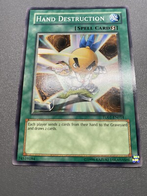Yu-Gi-Oh! Hand Destruction Common Unlimited TU01-EN014 HP | eBay