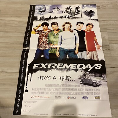 Extreme Days Movie 14x24 Album Poster Christian Tobymac Pax 217 ...