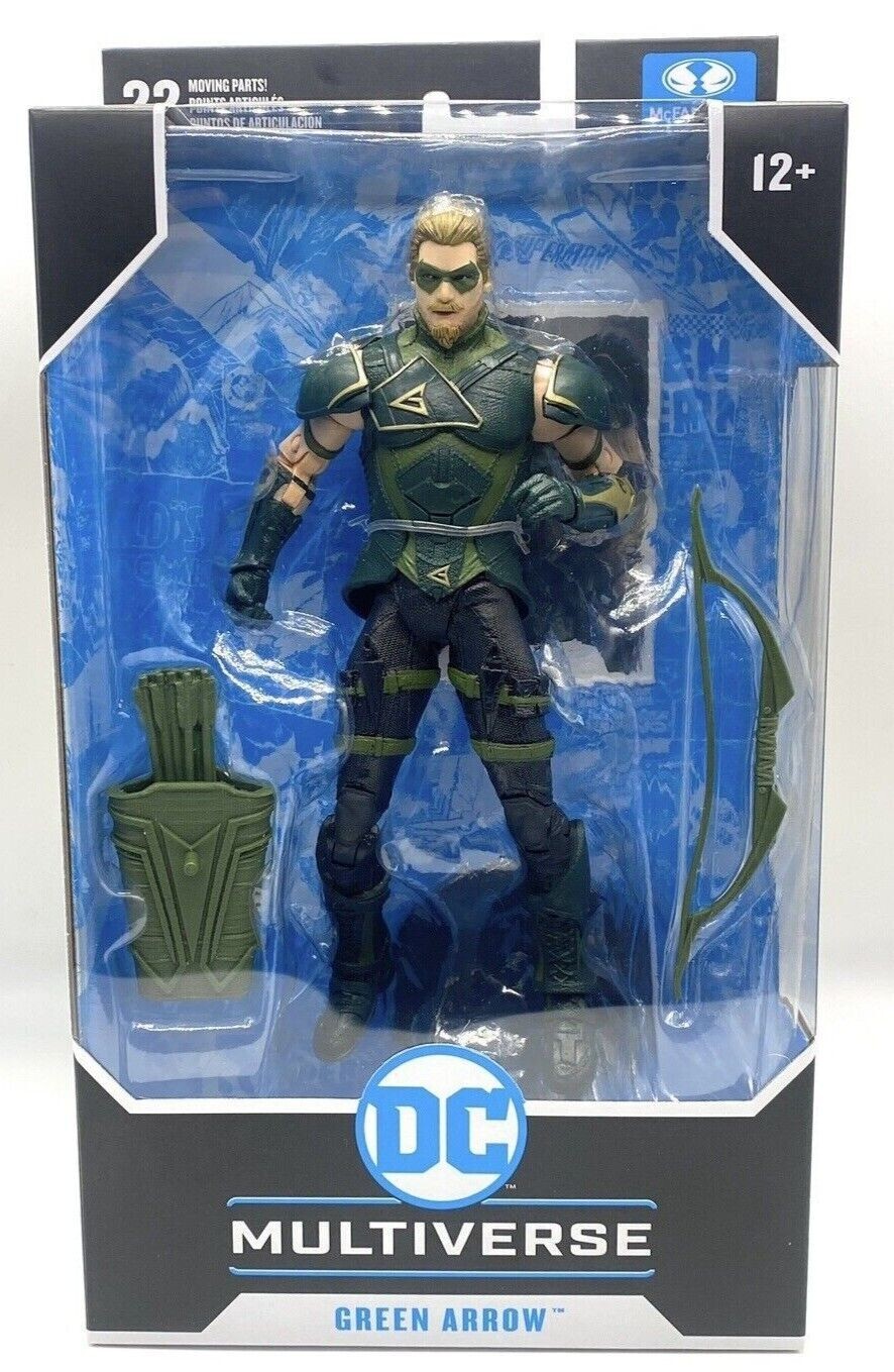 New McFarlane Toys DC Multiverse Injustice 2 Green Arrow 7” Action ...