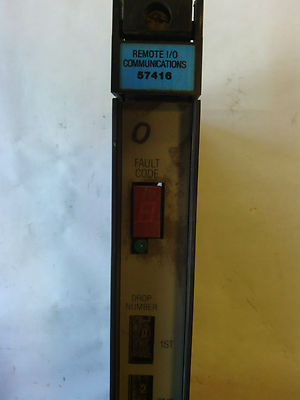 Reliance Electric 57416-K Remote I/O Communications Module | eBay