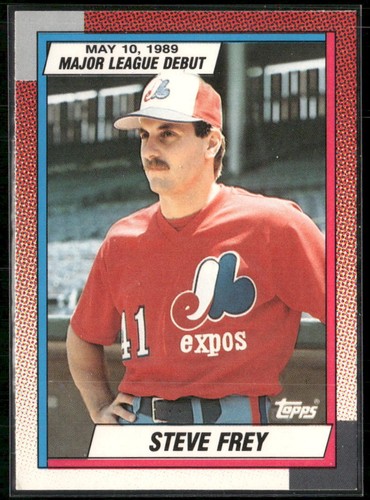 1990 Topps Major League Debut 1989 #40 Steve Frey | eBay