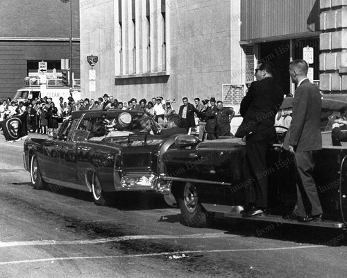 8x10 Print John F. Kennedy Jackie Kennedy Dealey Plaza 1963 ...