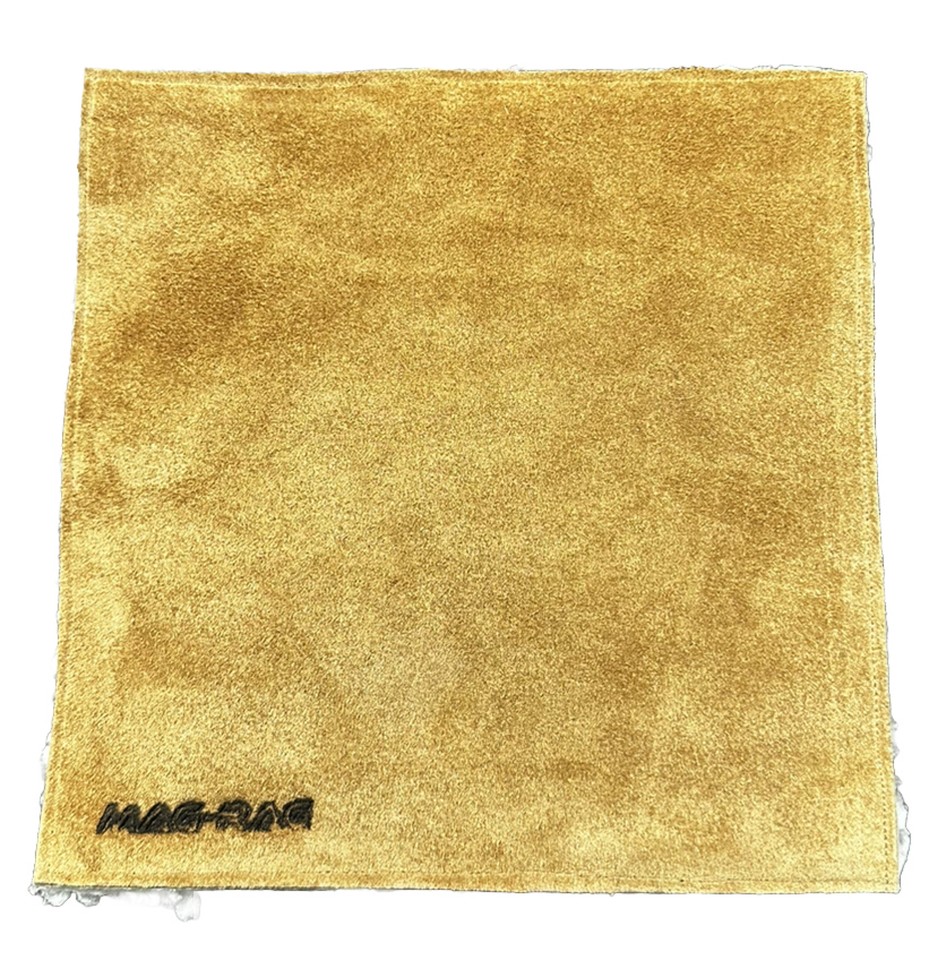 Tan Mag-Rag Bowling Shammy Ball Towel Oil Wipe Storm Roto Grip Hammer ...