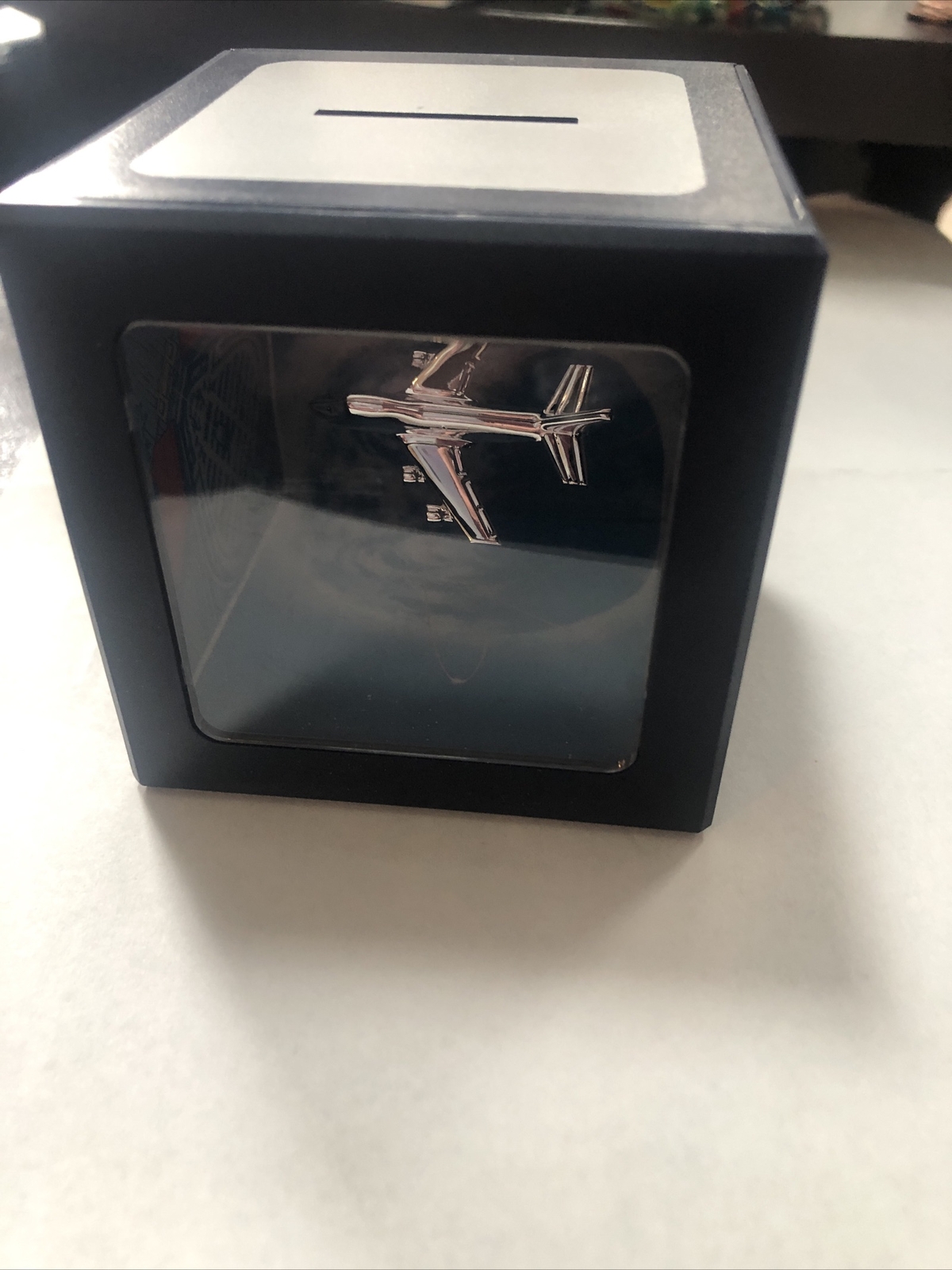 ART BANK - The Artistic Coin Box Full of Mystery Plane Flying 3.75in ...
