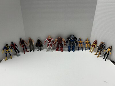 Hasbro Marvel Universe 3.75” Figure Lot X-Men, Cable, Sabretooth ...