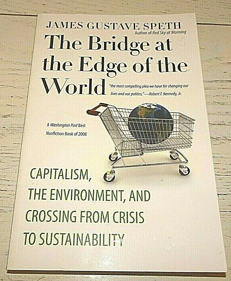 The Bridge At The Edge Of The World PB Book James Speth Capitalism ...