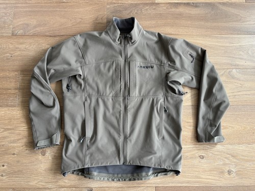 Kuiu Hunting Camo Guide All Season Softshell Jacket Coat XL _ Ash | eBay