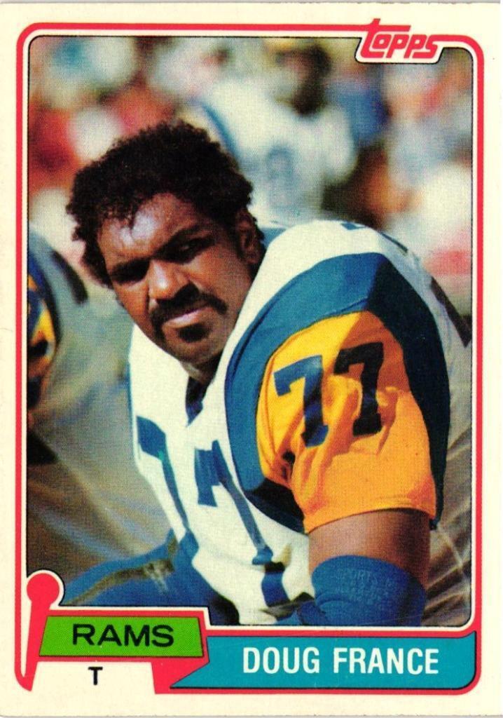 DOUG FRANCE 1981 Topps FB #466 BUY ANY 2 ITEMS FOR 50% OFF B1007R3S30P17 | eBay