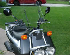 Honda Ruckus 50 & 250 Big Ruckus 15" tall / 14" wide Scooter Windshield ...