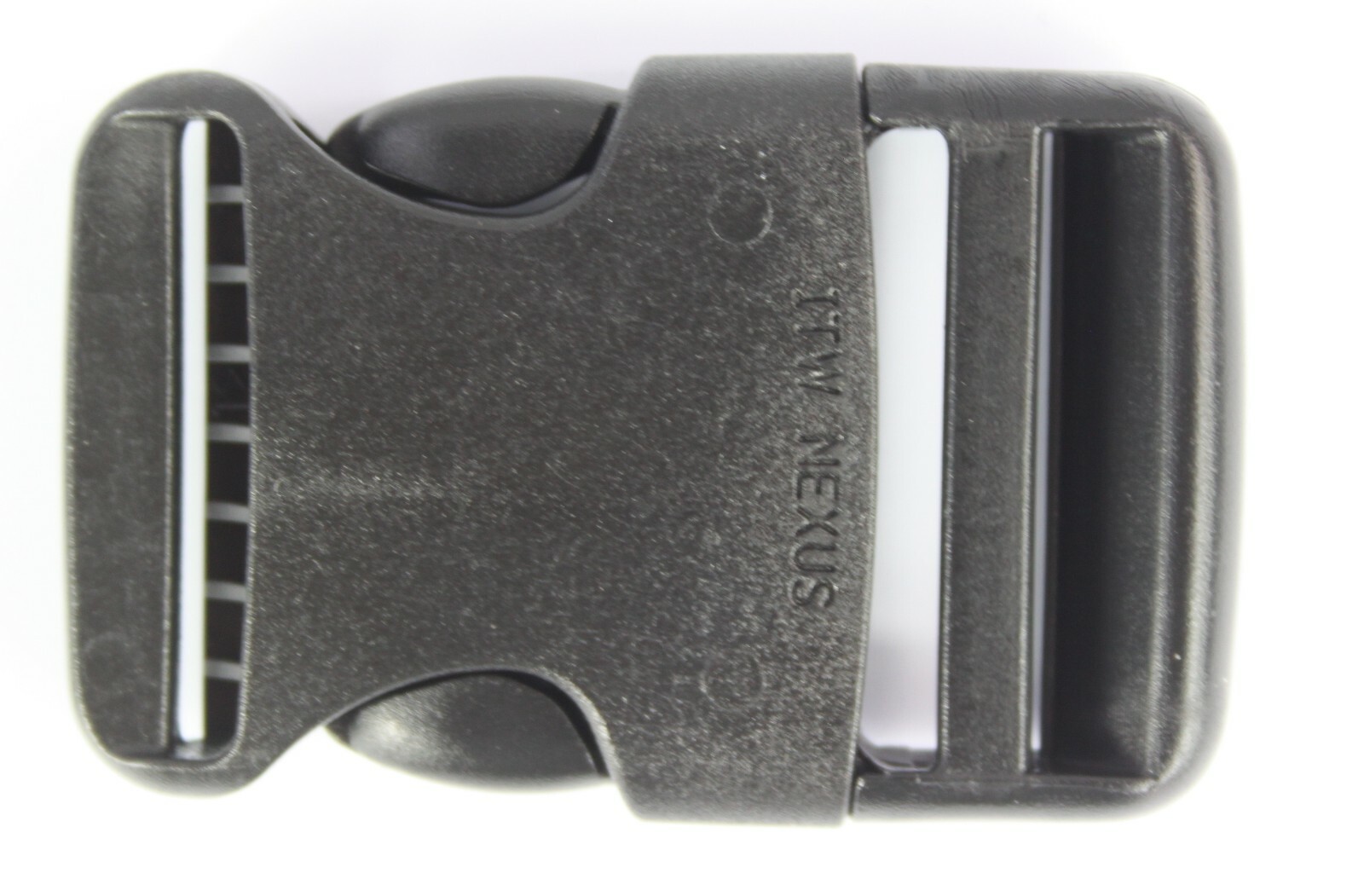 Rounded Side Release Buckles Black Plastic Clips Rucksacks Replacement ...