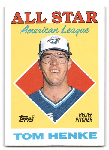 Tom Henke 1988 Topps Baseball #396 Toronto Blue Jays | eBay