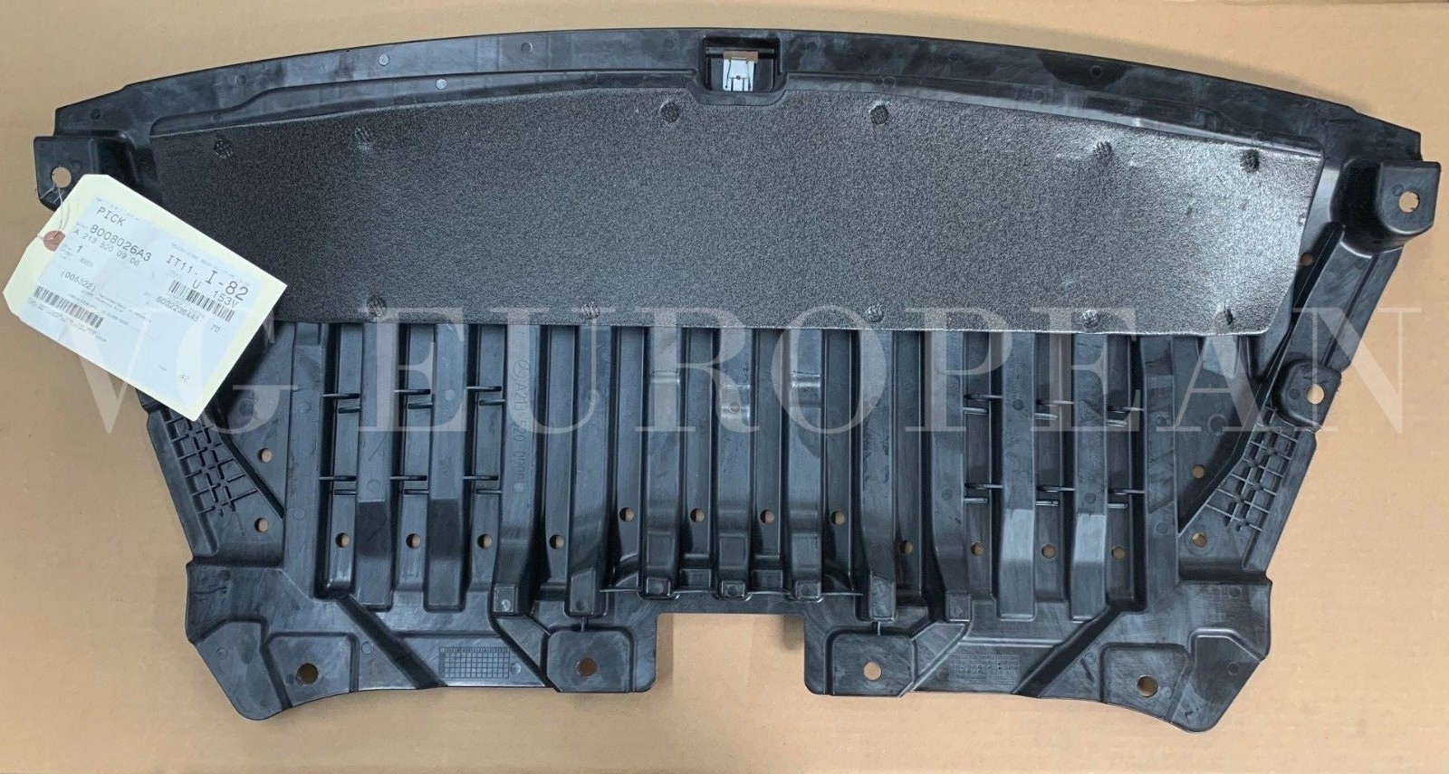 2014-2019 Mercedes-Benz W213 E-Class Front Lower Center Splash Shield ...