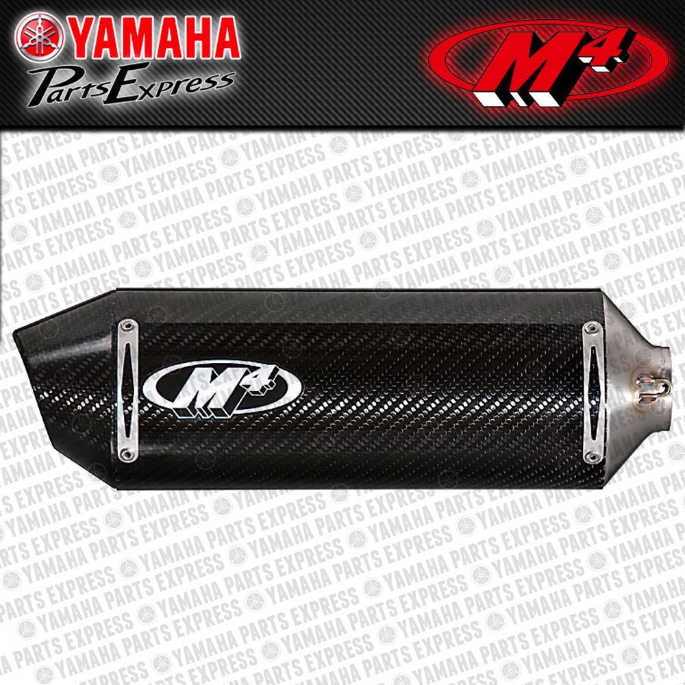 2006 - 2010 YAMAHA YZF-R6S YZF R6S M4 STANDARD CARBON CF SLIP ON ...